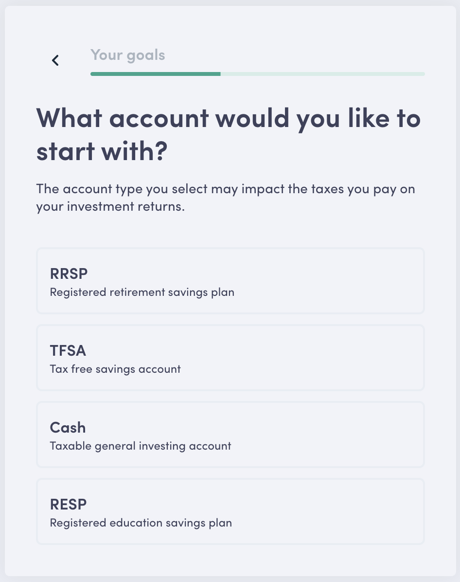 Creating an RESP Account – Manzil