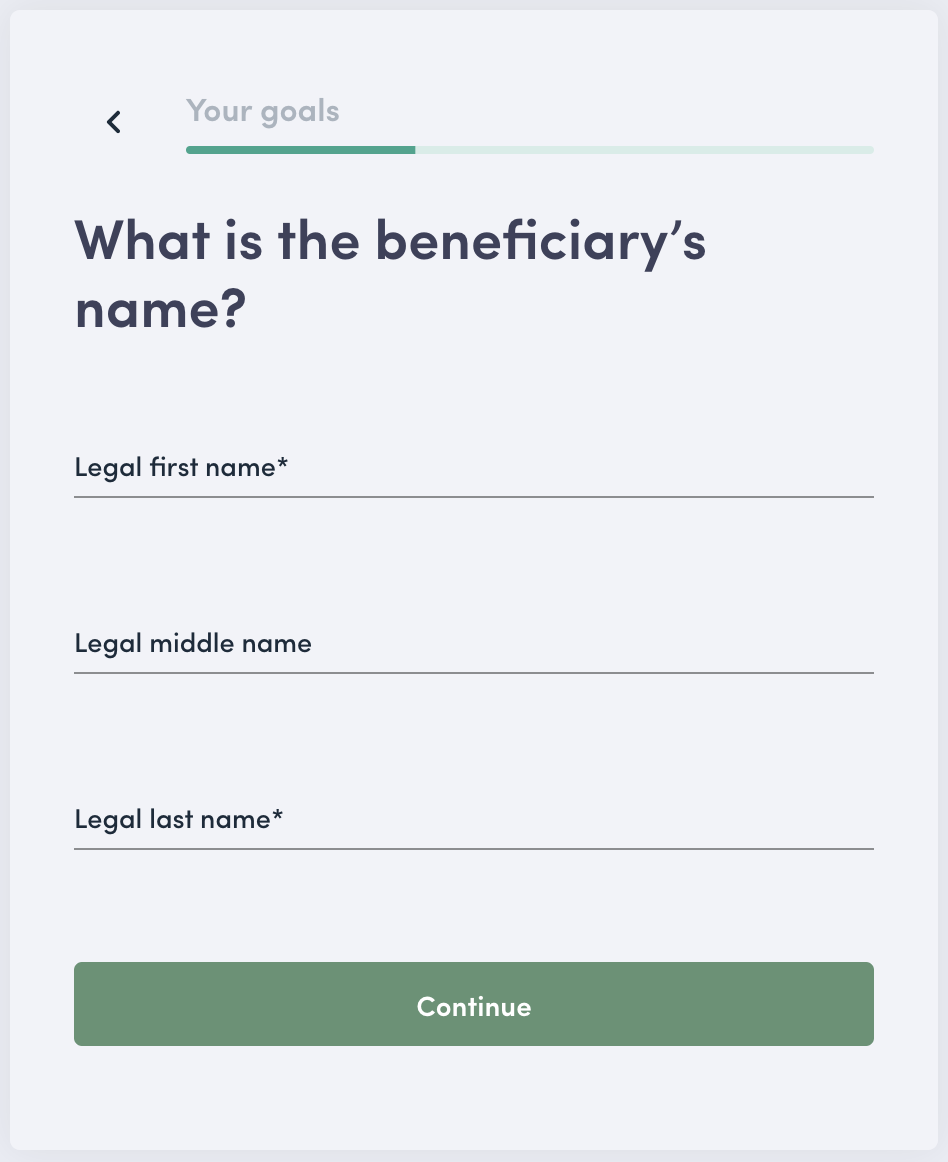 Creating an RESP Account – Manzil